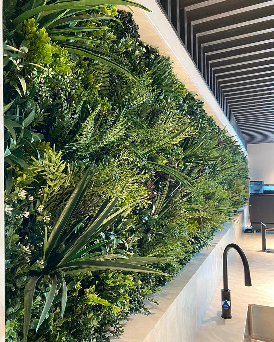 Artificial Green Wall - Faux Vertical Garden Panels